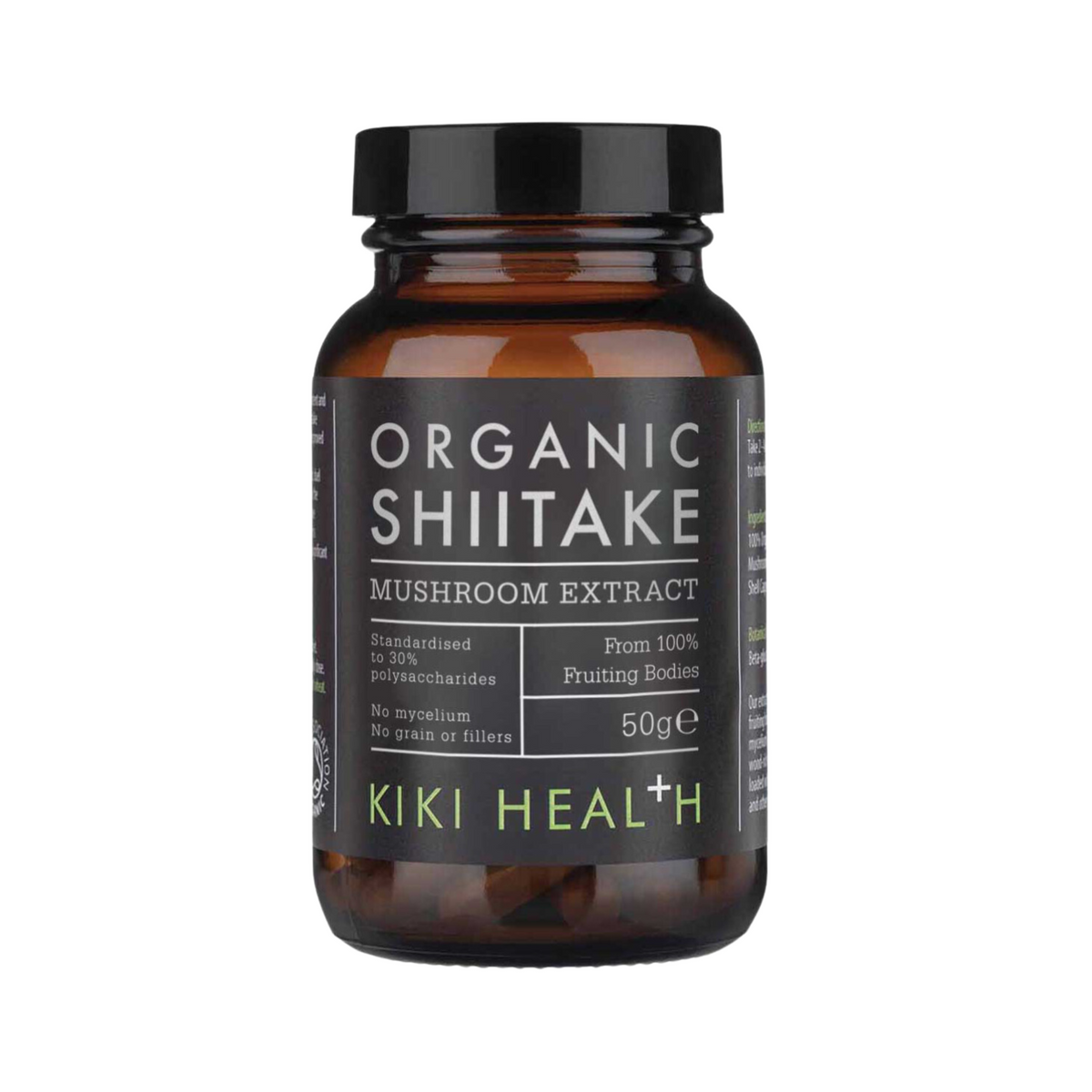 Organic Shiitake Extract Powder 50g – Blissful